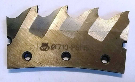 Сегмент 710*4 Р6М5
