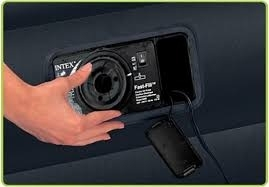 INTEX Тип:Надувная кровать Размерь: 152 ×203 ×56 см Высота спального