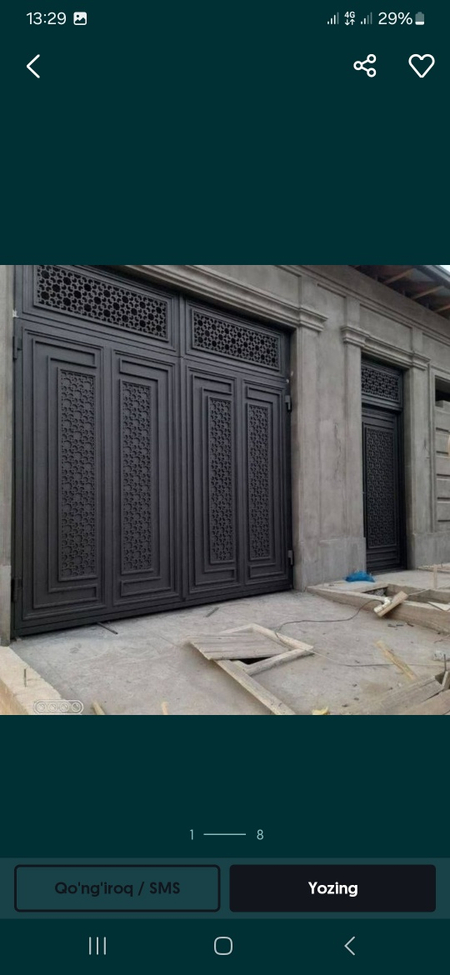 Darvoza  вооата навест naves perela reshotka kalitga temirdan svarka