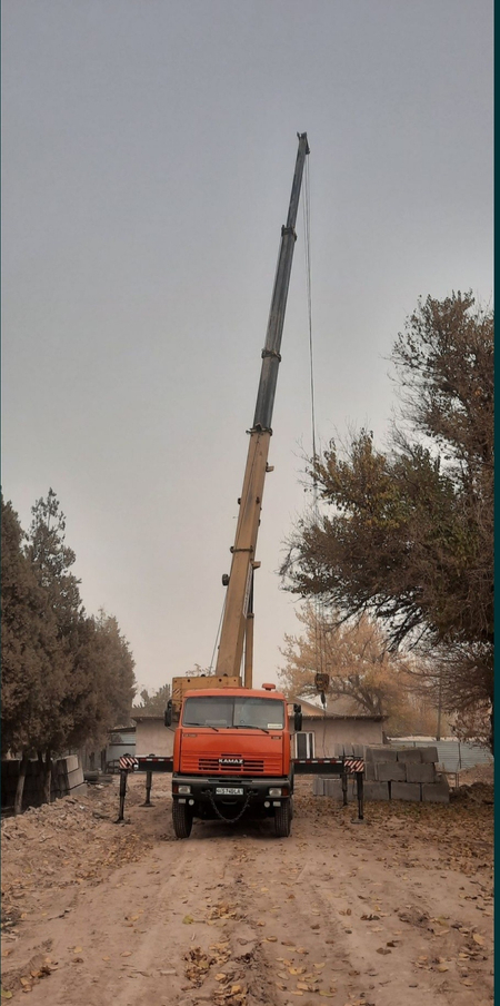 Автокран услуга Avtokran xizmati 32т 31м КАМАЗ