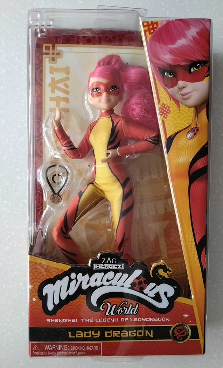 Новые из США оригинал куклы Леди Баг Драгонбаг из Miraculous