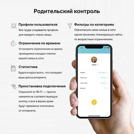 Роутер (Router) TP-Link Deco S7 (2-pack)/AC1900 Home Mesh WiFi System