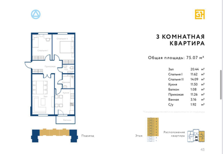 Продаётся Новостройка 3/3/9 Яшнабадский район