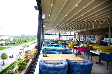 Pergola. Tent. Kafe restoran. uylar uchun soyabon.