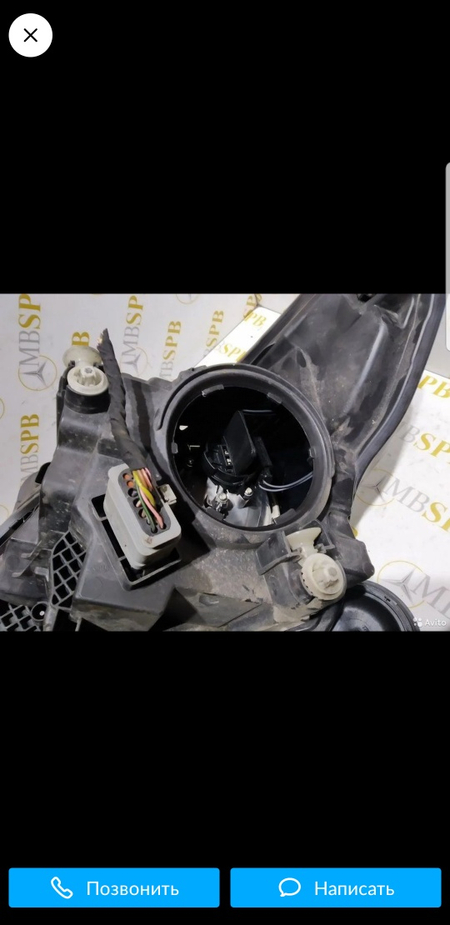 Мерс Вито W 447 Merc Vito  Фара fara