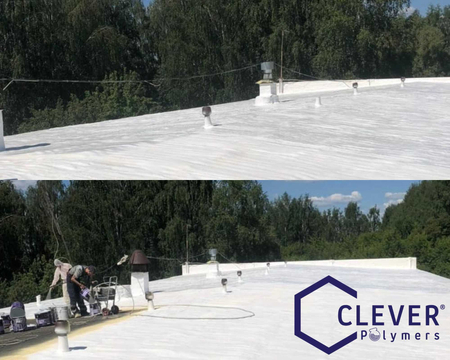 Clever Polymers PU Base 120 Полиуретановая Гидроизоляция УФ-стойкая