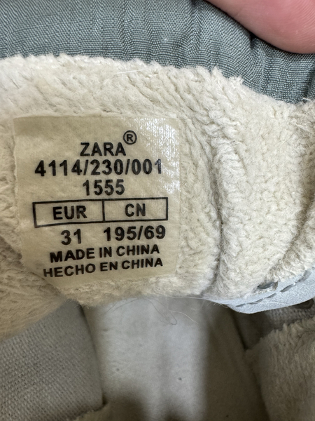 Детские ботинки Zara