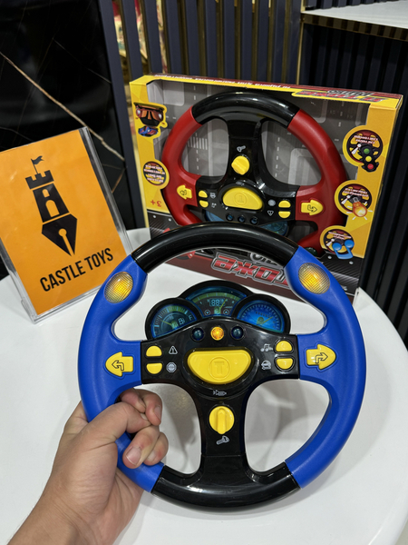 Руль музыкальный Made in china Качество очень хороше Castle Toys uz