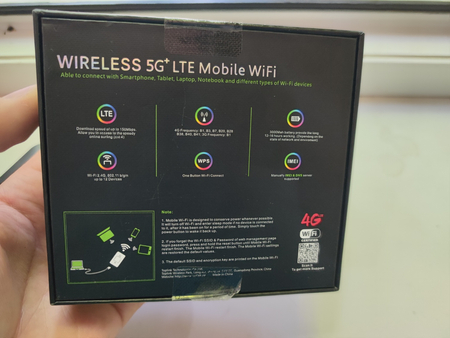 Wifi mobile router Sim kartali