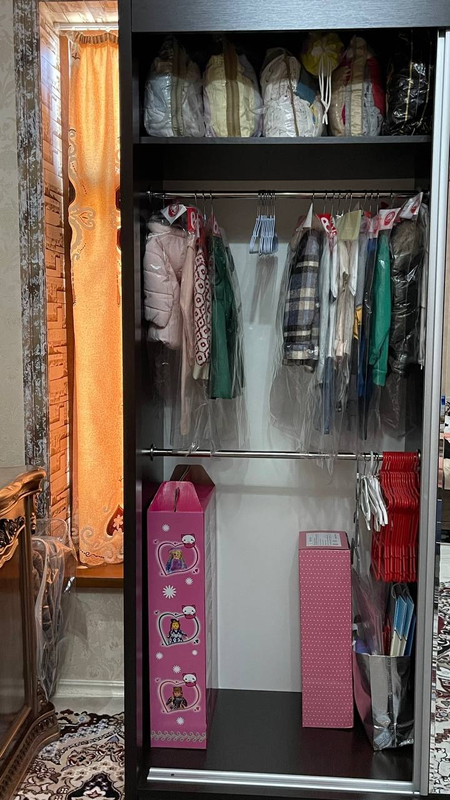 Bolalar shkafi Razmeri