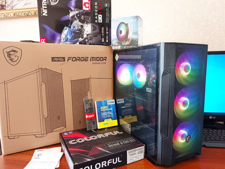 Мощный игровой компютер intel core i3-12100f