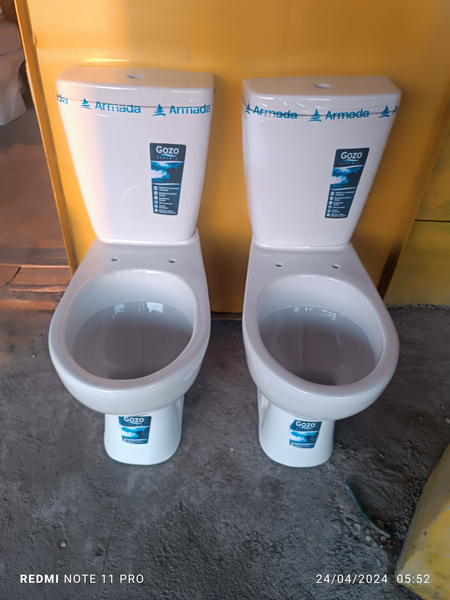 Unitaz bachok kamplekt vita