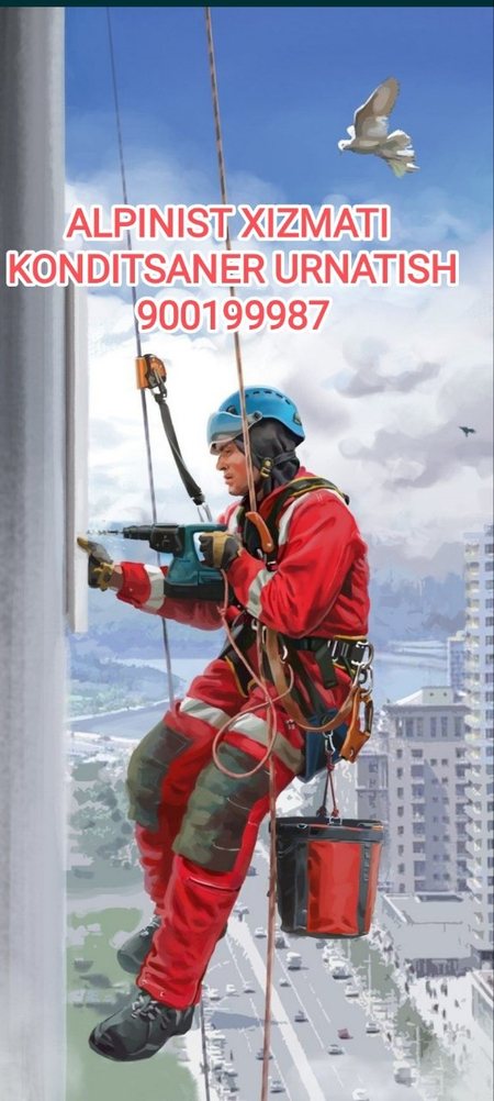 Alpinist xizmati barcha turdagi