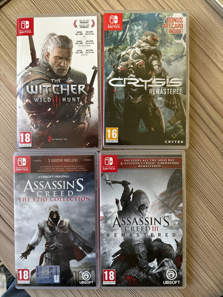 Игры для Nintendo switch (картридж)