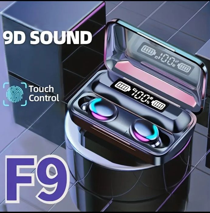 Беспроводные блютуз наушники F9