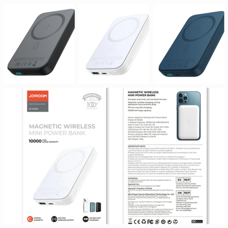 Joyroom JR-W020 Wireless Power Bank 10000mAh 20W Magsafe