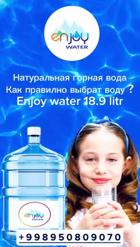 ENJOY WATER  ichimlik suvi