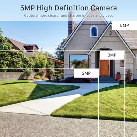 5 MP Smart WiFi, IP, PTZ camera, камера видеонаблюдения уличная 5 MP
