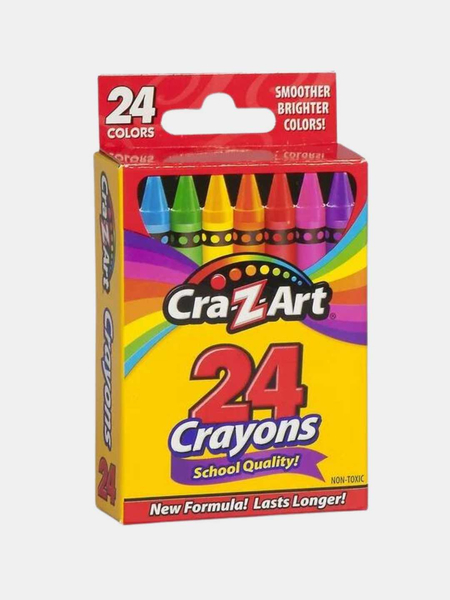 Цветные мелки CRA-Z-ART для детей, 24 шт
