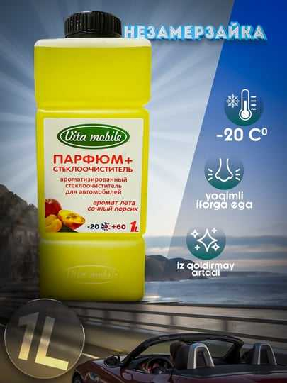 Ароматизированный стеклоочиститель Vita Mobile незамерзайка 3.2 л