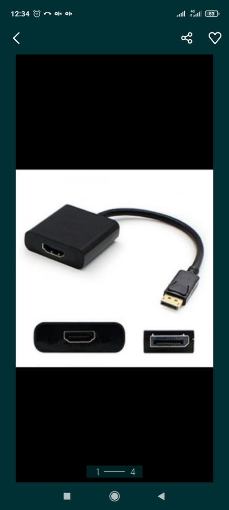 Доставка! Скидка! Display port > hdmi переходник