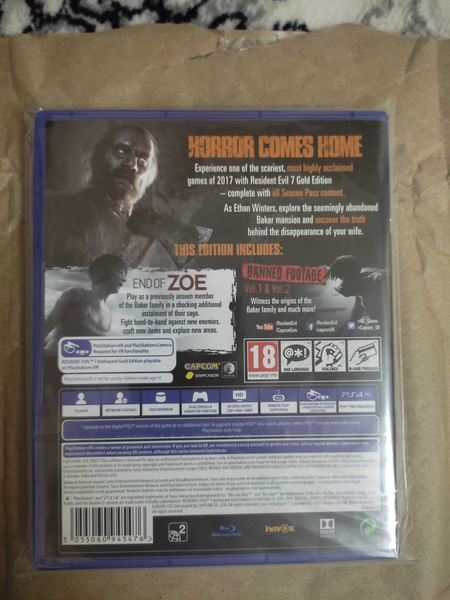 Resident evil 7 Gold edition
