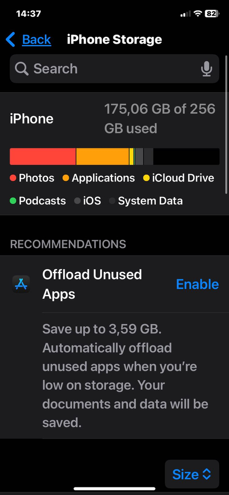 Iphone 11 256GB/77%