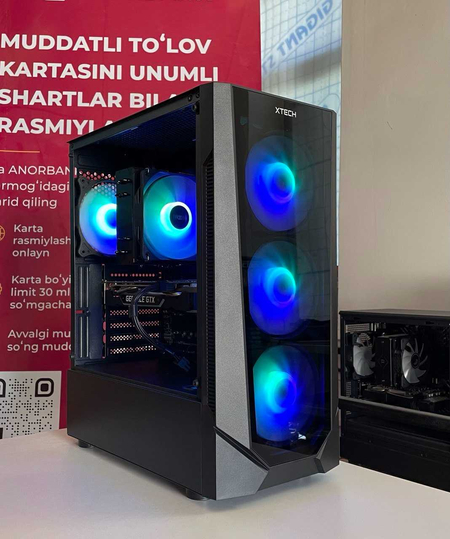 от 716 000 сум / рассрочка: Игровая сборка Z690+i5-12400F+GTX 1660Ti