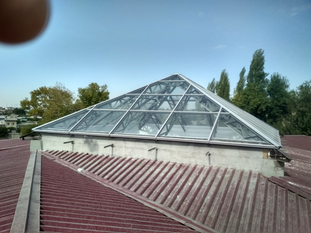 Стеклянные крыши
