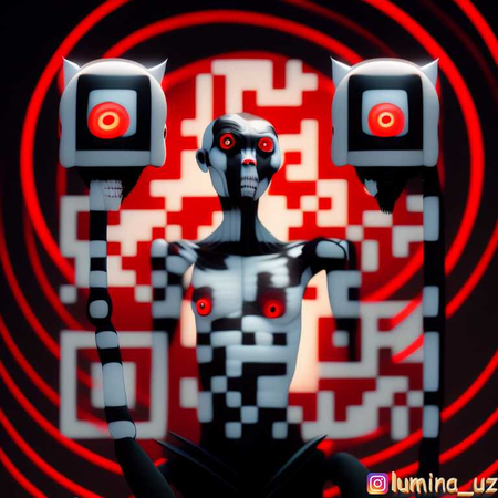 Создание уникального QR кода для сайт/соцсети/текст/wifi !