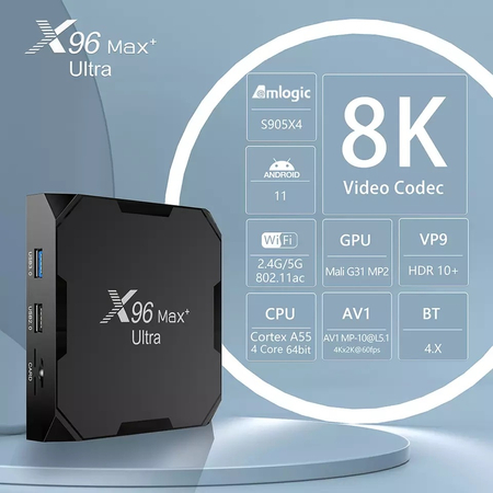 X96 max+ plus ultra 4/32 gb, 4/64 gb