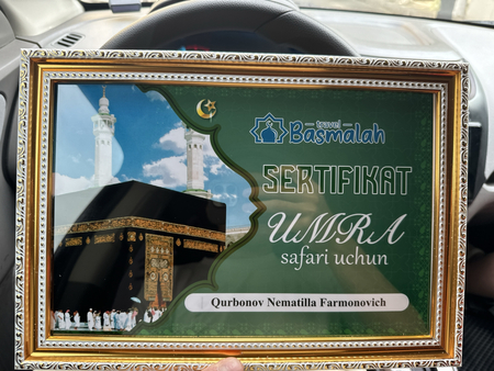 Umra safari Sentabr 980у.е/Умра сафари Сентабр 980у.е