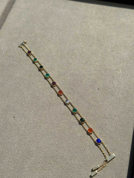 Chaumet multigem bracelet