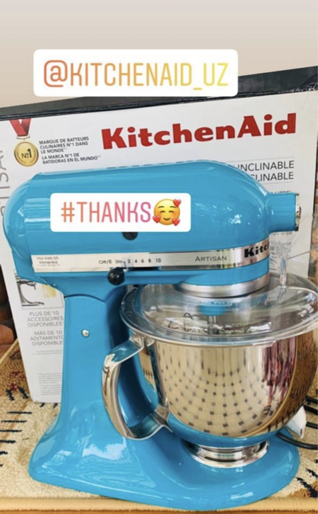 Срочно продается миксер kitchen aid