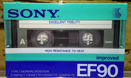 Аудиокассеты Sony EF90 improved