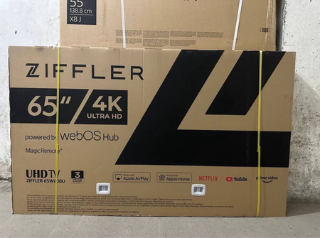 Телевизоры ZIFFLER 43/50/55/65/75 по оптовой цене прямой диллеру