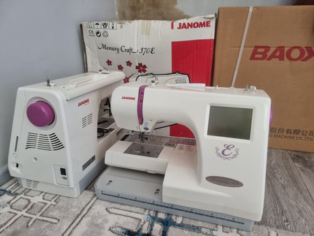 Tikuv mashinasi(vishipka mashina) Janome 350/370