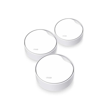 TP-Link Deco X50 PoE (3-pack)AX3000 Домашняя Mesh Wi‑Fi6 система