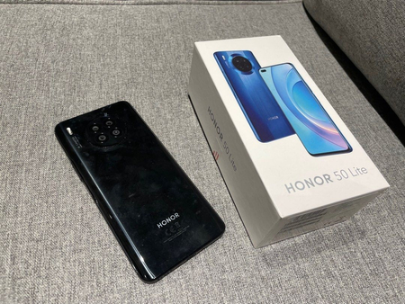 Телефон Honor 50 Lite 6/128 64mp