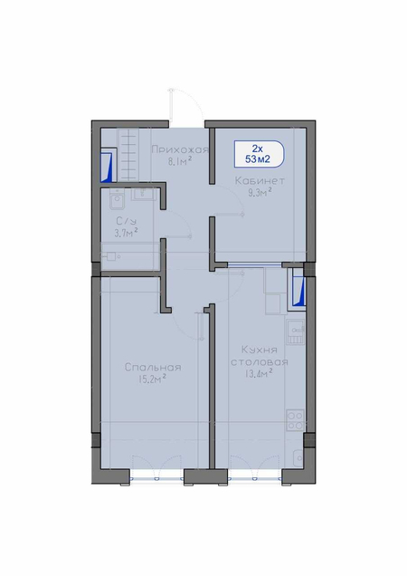 Яккасарай Коробка Успейте По супер цене Royal House 53м2;  Фрегат кафе