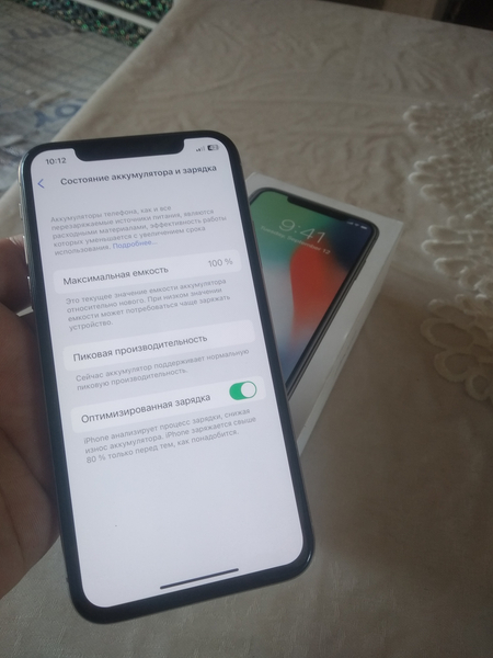 Iphone X ideal 256 tali