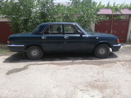 Волга газ 3110 цвет зелёный