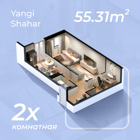 Nurafshon shaxrida 9 qavatli bino qurilishi boshlandi arzon narxlarda