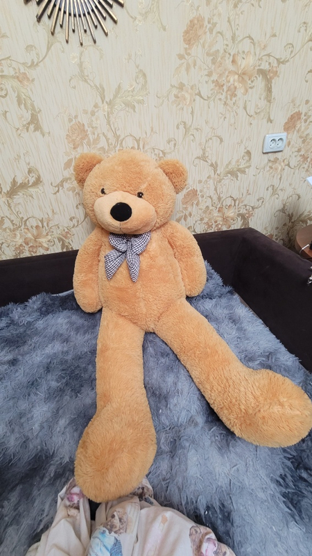 Большой мягкий медведь