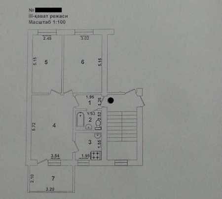 Чиланзар 2 кирпичный дом  раздельные комнаты  3/3/4  балкон 2×4