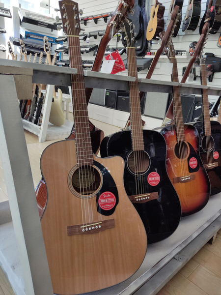 Акустическая Гитара- Fender CD-60SCE NAT 