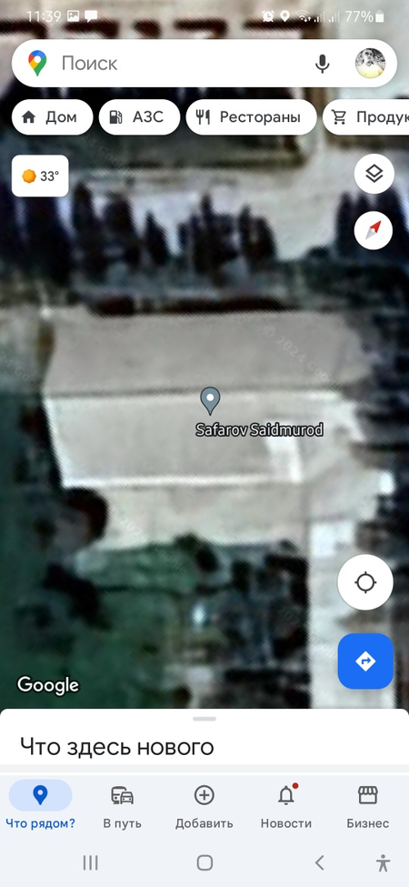 Google va Yandeks kartalarga manzil kiritish xizmati