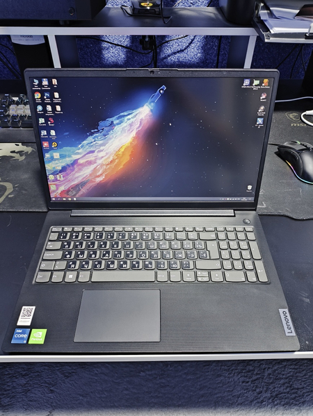 Ноутбук Lenovo intel  i3-1115G4 8GB, Nvidia MX350 15,6 ozu 8GB NVME 25