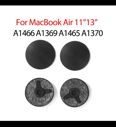 Новые резиновые ножки 4 вида для  Macbook apple для разных моделей