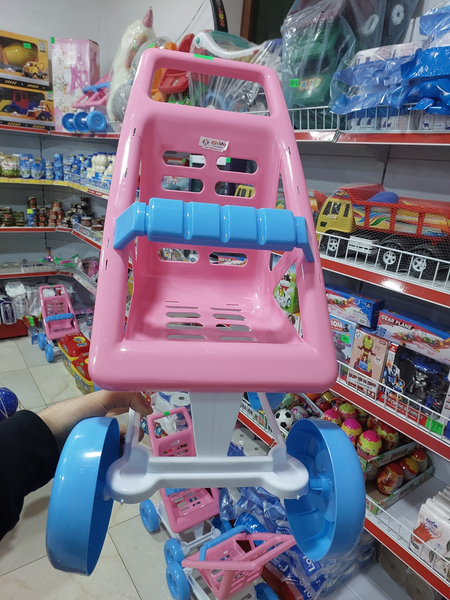 Игрушка Каляска розивый